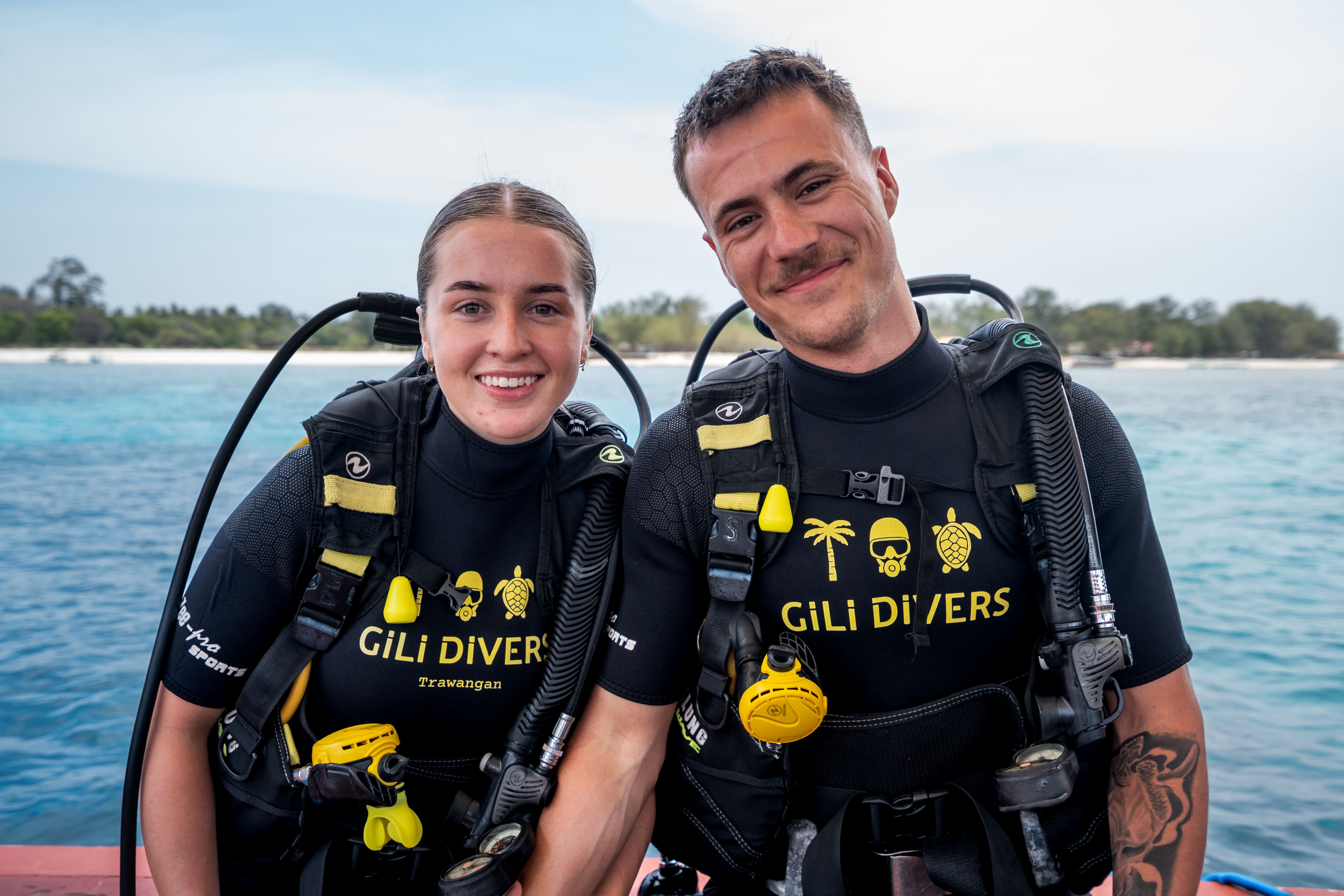Gili divers